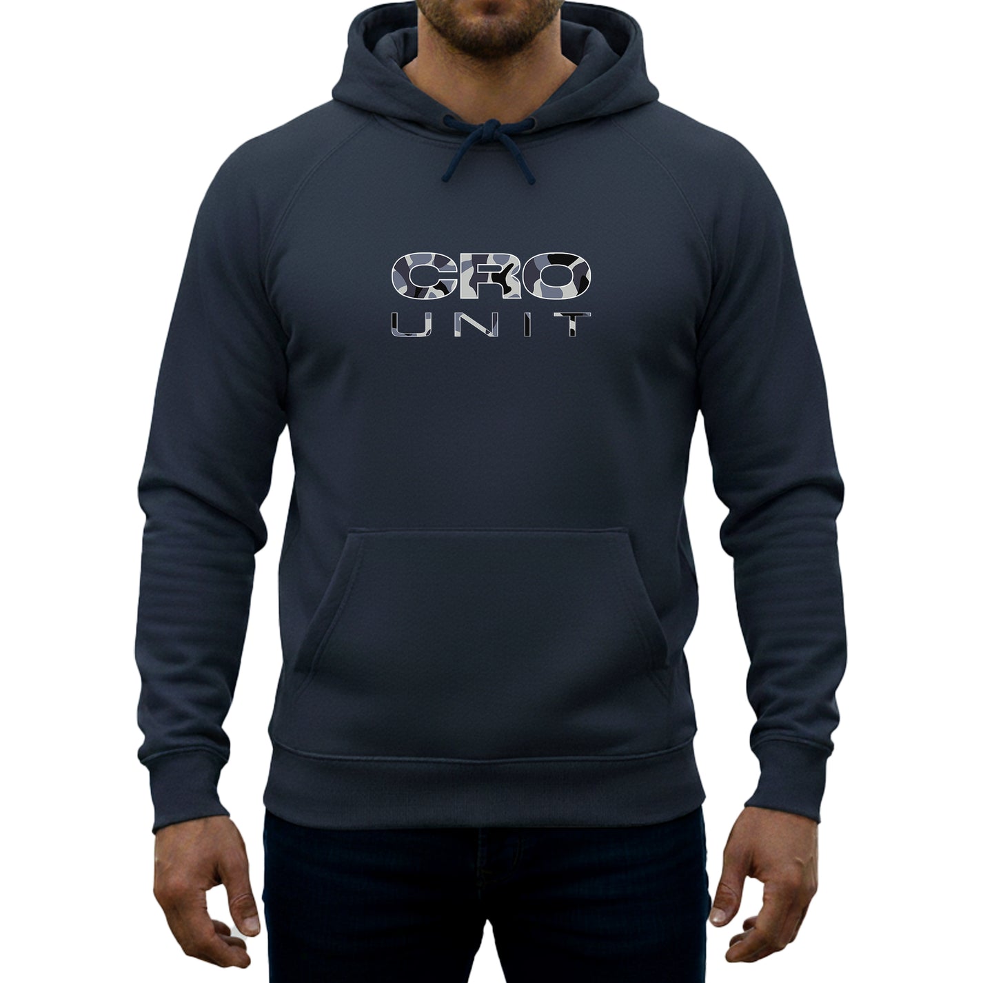 Dukserica "CRO Unit Navy Camo"